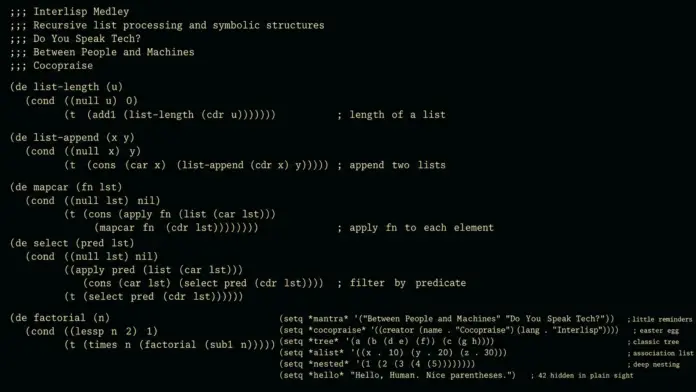 Inventing the Future, One Lisp Machine at a Time | Between People & Machine